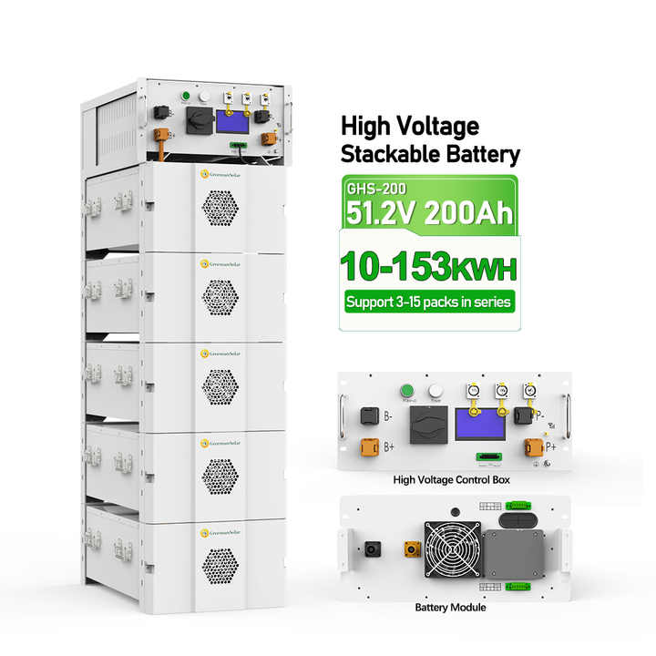 ESS High Voltage Lithium Battery 48V 51.2V 200Ah Energy Storage LiFePO4 ...