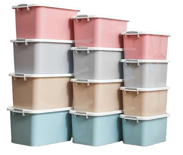 135L home organizers multi storage container store plastic storage box ...