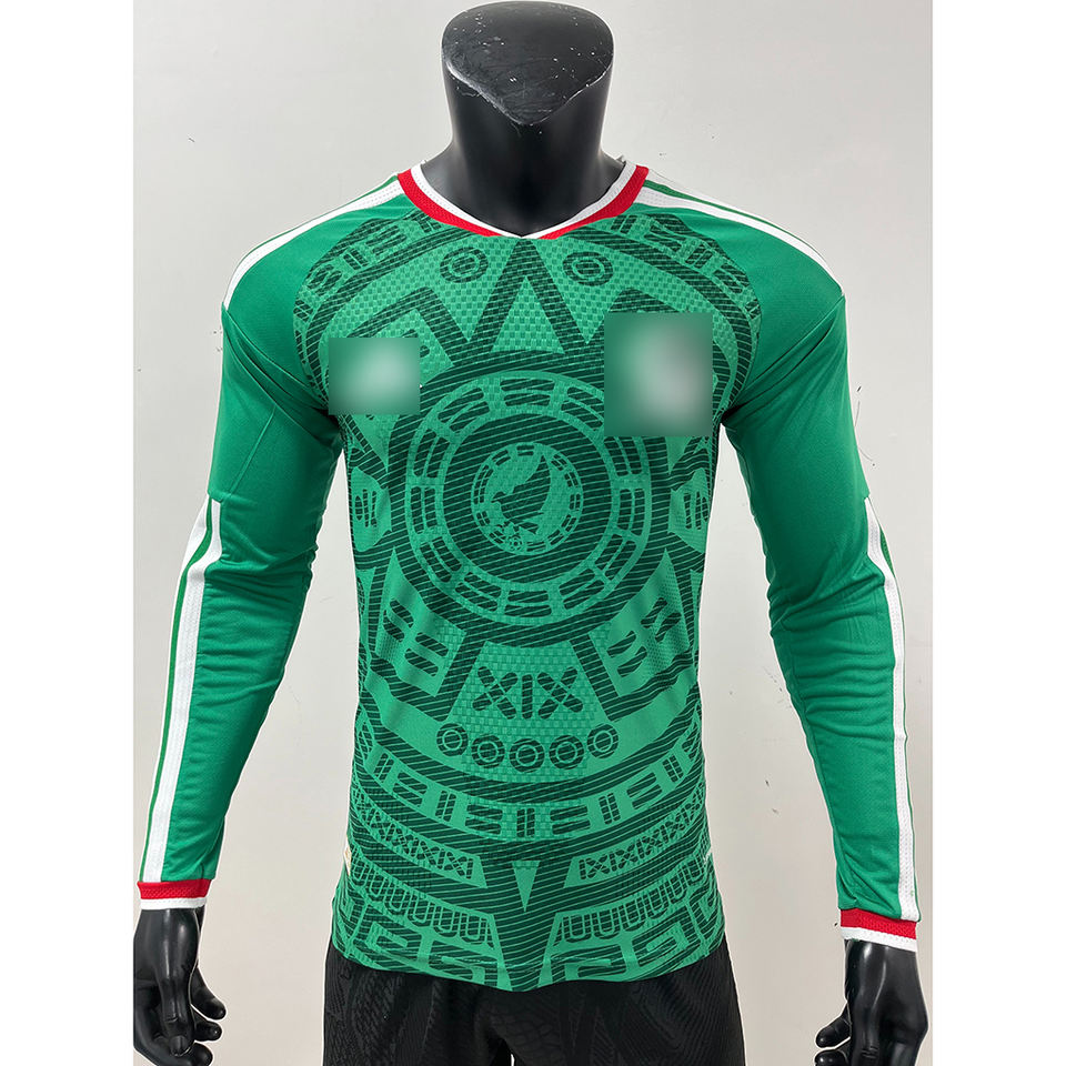 Green White Geometric Tribal Print Breathable 100% Polyester Long ...