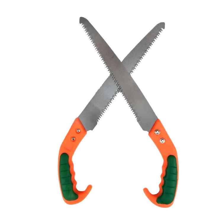 Industrial Grade Steel Hand Saw Double-Sided Garden Wood Cutting ...