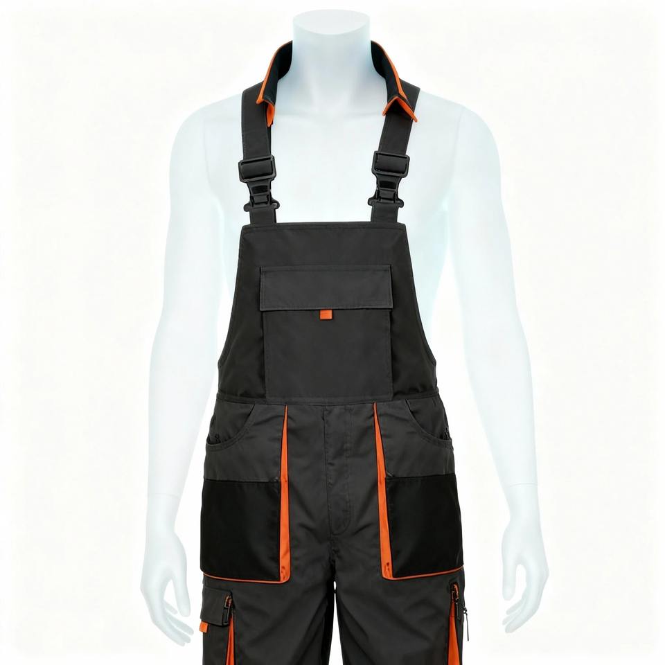 Fire Retardant Multi-Pocket Work Coveralls Brace Overalls Flame ...