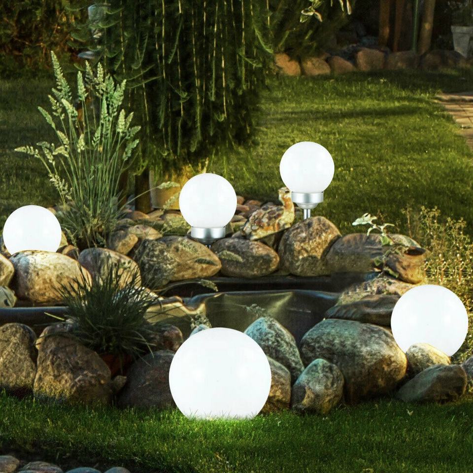 Rechargeable RGB Garden Glow LED Pool Ball Light - Waterproof Holiday ...
