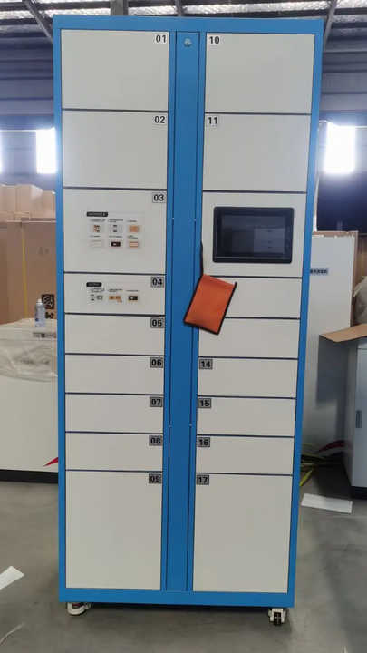 Customized Smart Steel Locker with Electronic Lock Metal Parcel ...