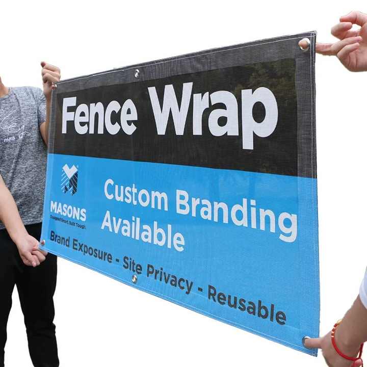 Custom Outdoor Pvc Vinyl Signs Banner Printing Large Size Building ...