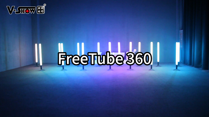 VSHOW T360 LED Pixel Tubes - 360° RGB Lighting Solutions