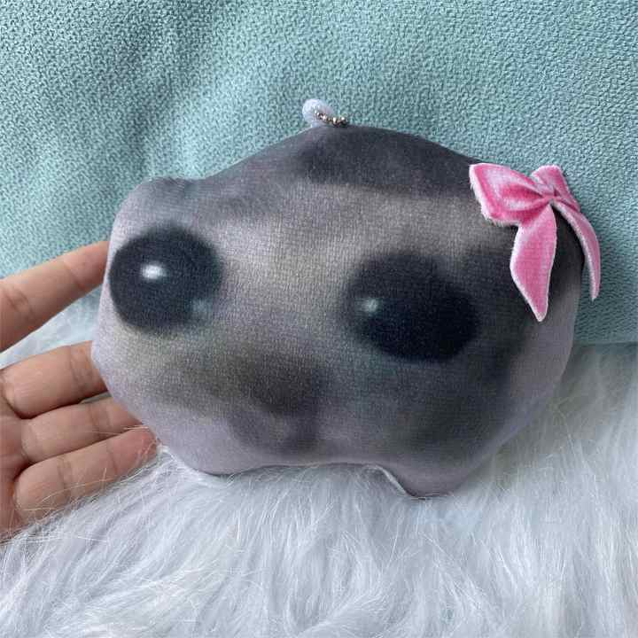Tiktok Sad Hamster Meme Plush Toy - Perfect for All Ages
