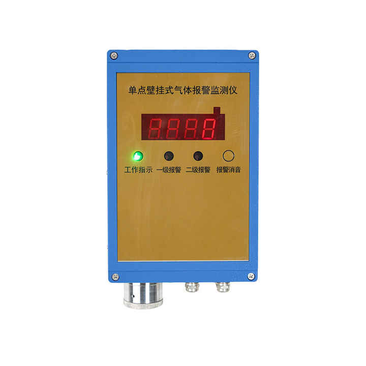 Single Channel Wall-mounted Gas Detector and Alarm for O3 H2S NH3 SO2 ...