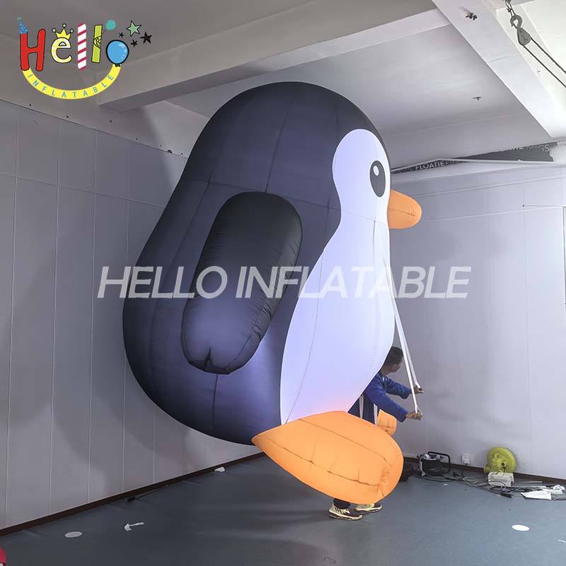 Giant Inflatable Penguin Costume Wearable Cute Sea Animal Mascot Suit ...