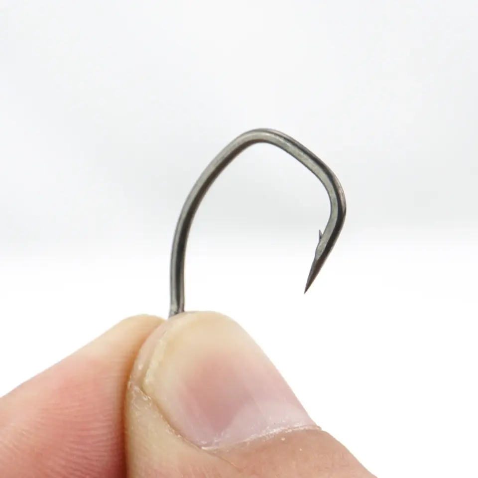 500 Pieces Per Bag in Bulk Carp Fishing Hooks With Eye Micro Barb High ...
