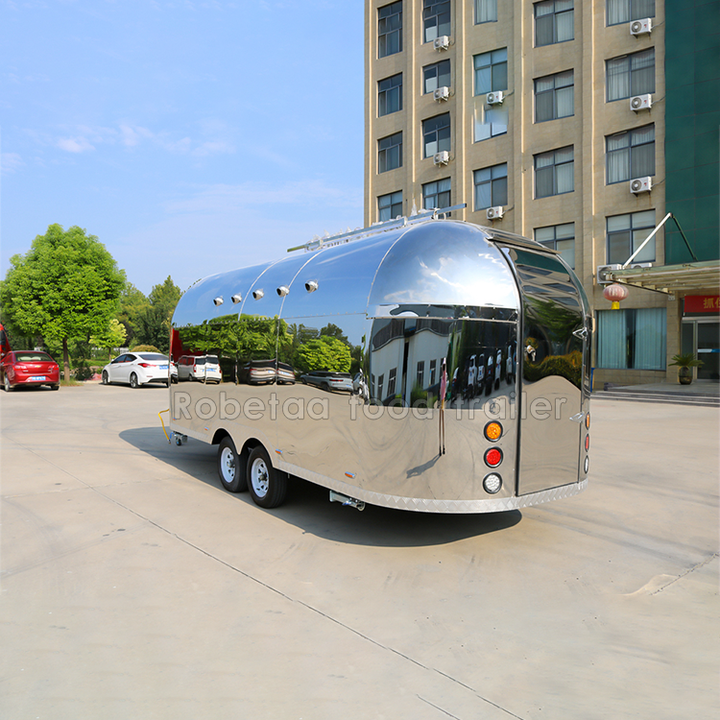 Robetaa Fully Equipped Bubble Tea Coffee Trailer Food Truck Bbq ...