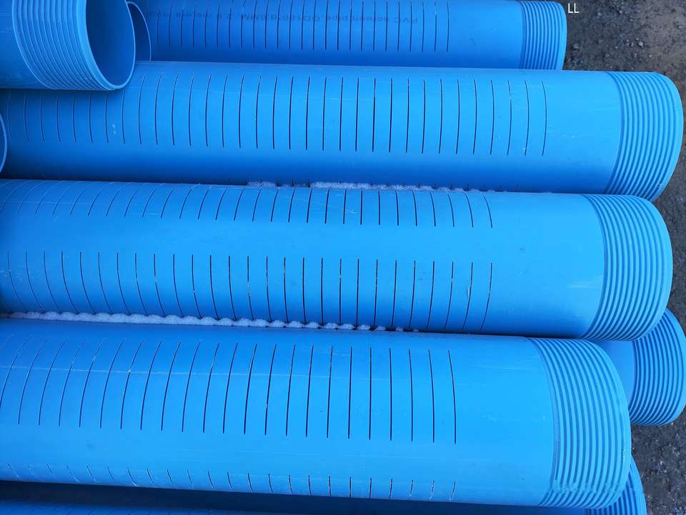 UPVC Blue Water Well Pipe with Screen Sections - High-Capacity PVC ...