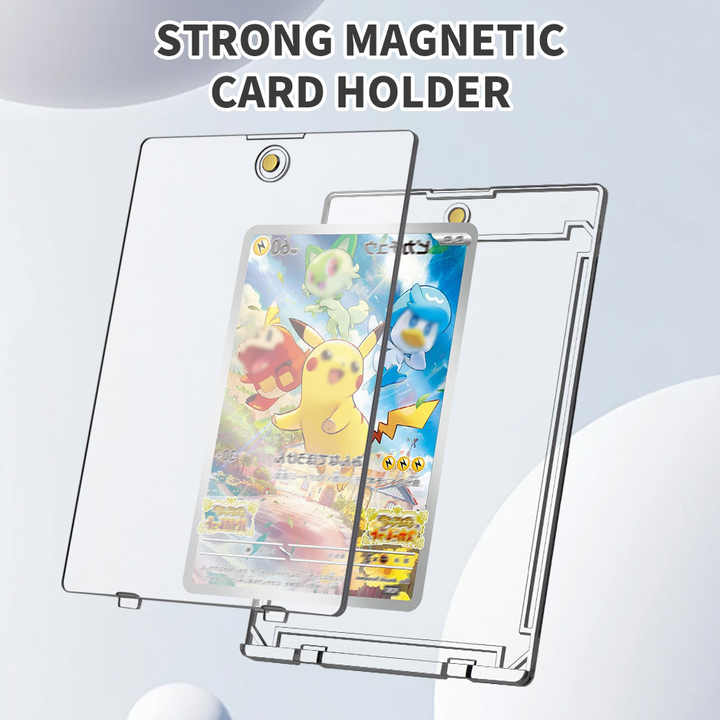 One Touch Magnetic Card Holder - Perfect for Baseball Cards