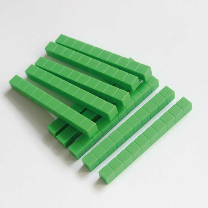 Deshen AmazonChoice Plastic Math Base Ten Rods-Set 50 Educational Toy ...