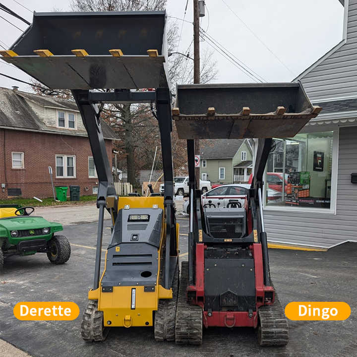 Derette V1000 Mini Skid Steer Loader Efficient Versatile