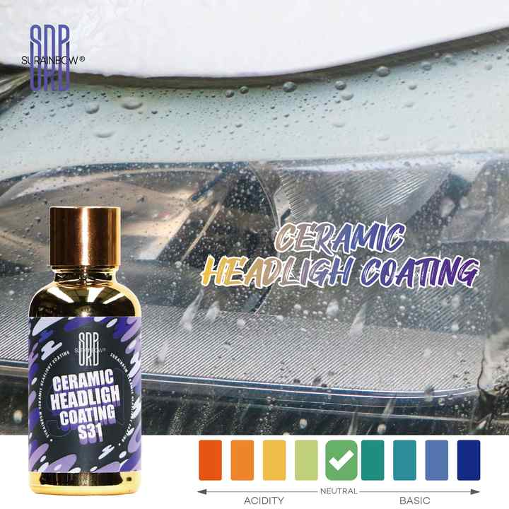 SRB S31 Car Headlight Nano Ceramic Coating Ceramic Coating for Restore ...