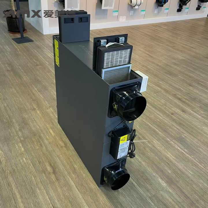 Purifying Cabinet Ceiling Wall Mount Duct Exhaust Silencer Home Fresh ...