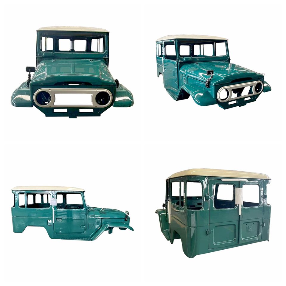 Heavy-Duty FJ40 Chassis Precision Fit FJ40 Body Shell, T Oyota Land ...