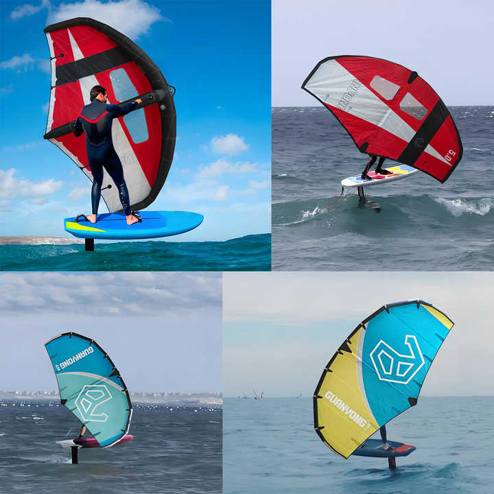 Complete Wing Foil Package 6m² With Carbon Fiber Hard Handle, Full Set ...