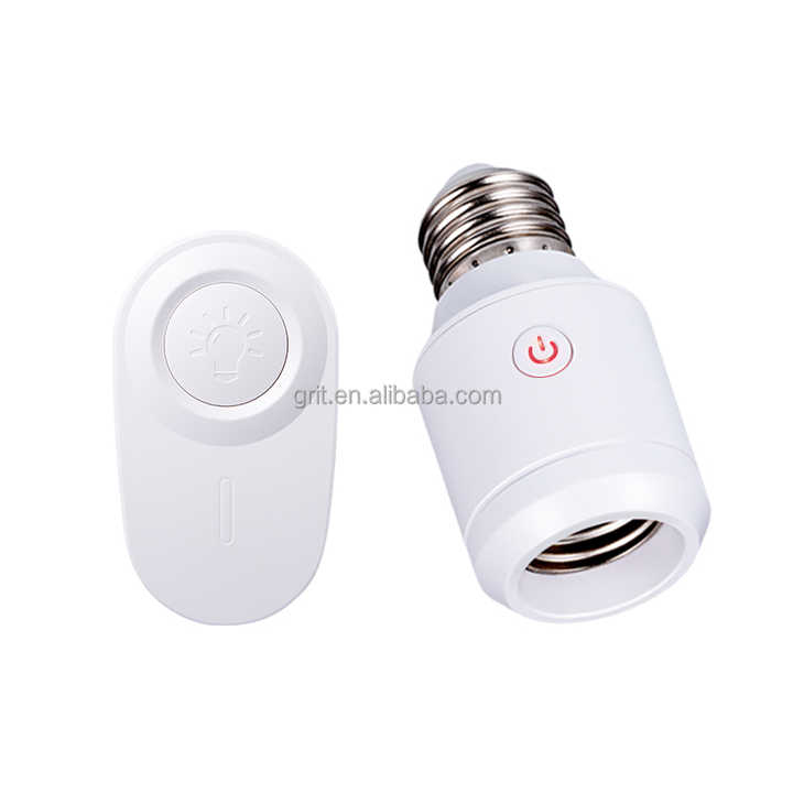 Mini Remote Control Light Bulb Socket Wireless Light Switch for Pull ...