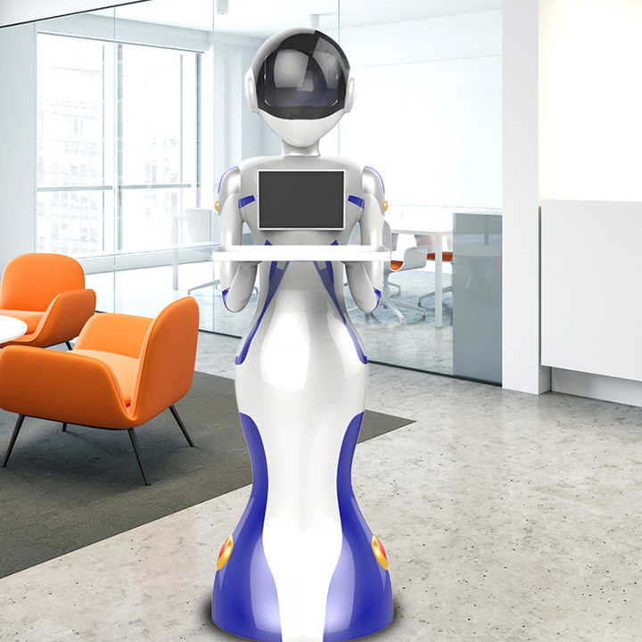 Programmable Ai Driving Delivery Robot Waiter Server Robot for Sale for ...