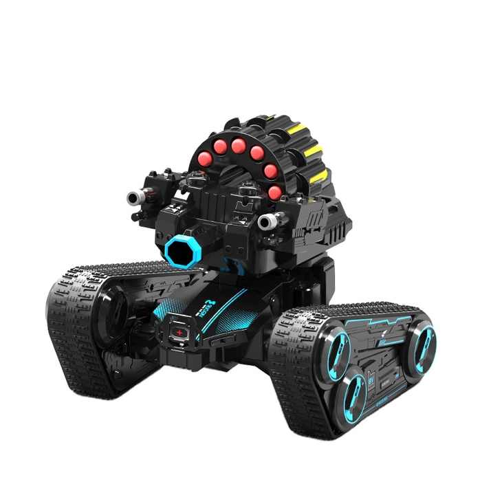 2024 toys dual turrets gesture watch remote control stunt tank rc ...