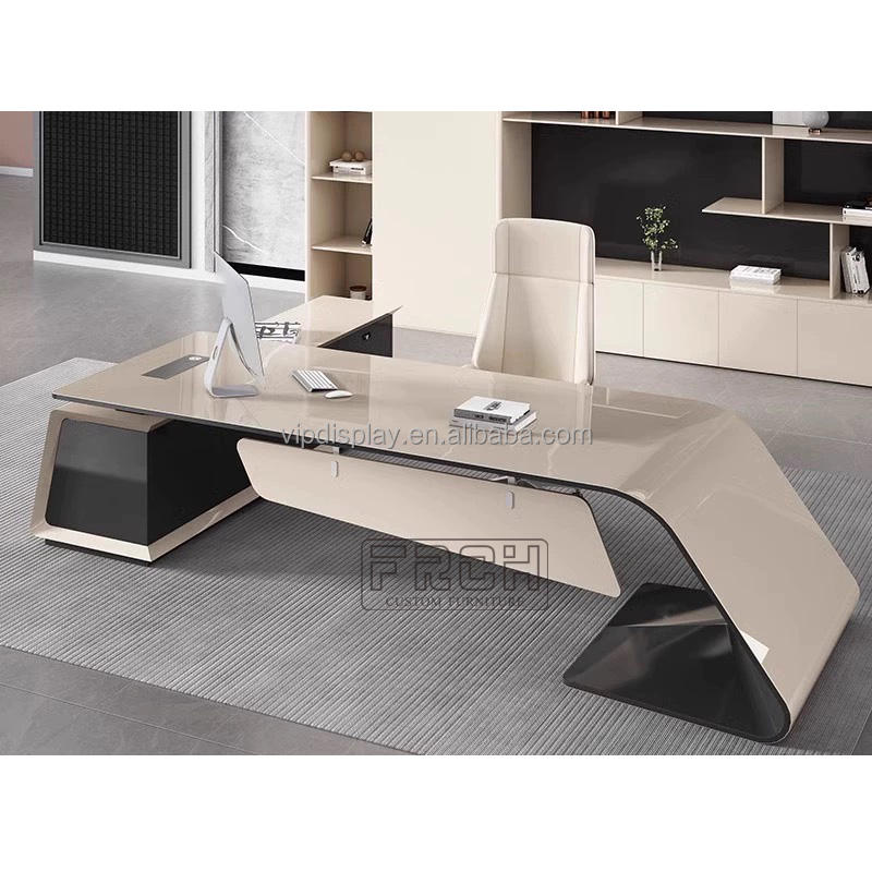 Boss Luxury Executive Futuristic Administrative Office Furniture Setup ...