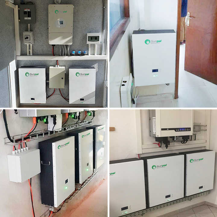 Sunpal Lithium Lifepo4 Powerwall Batteries - 10KWH Capacity