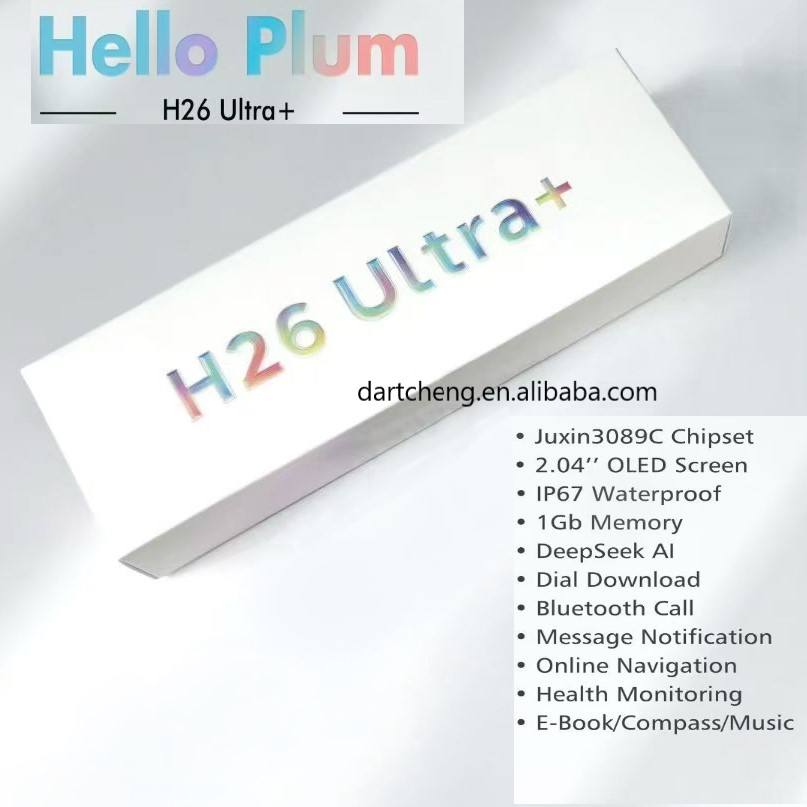 Jam Tangan Pintar H16 - Pelacak Kesehatan & Kebugaran Tingkat Lanjut