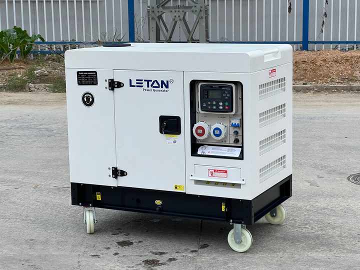 LETON Silent Diesel Generator for 5kva 6kva 8kva 10kva 15kva All Copper ...