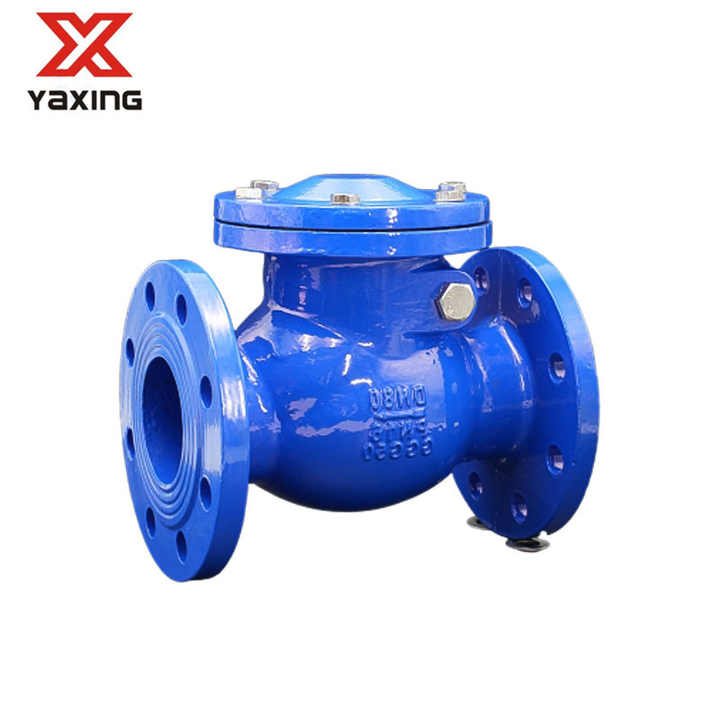 Cast Iron Single Flanged Check Valve Non-slam Swing Floating Type ...