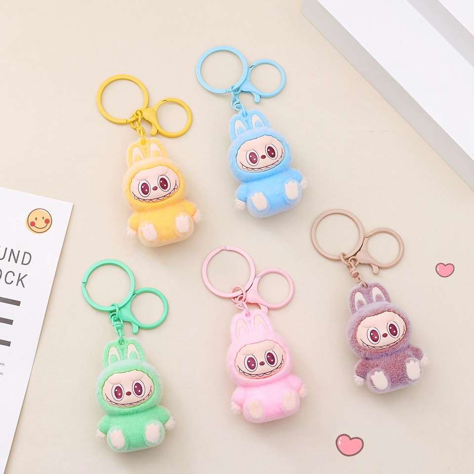 Labubu Christmas Tree Mini Keychain Party Decoration Labubu Small ...