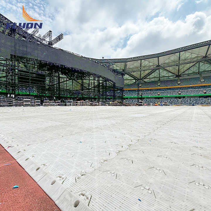 Durable Plastic Event Flooring - Ideal for Weddings & Performances