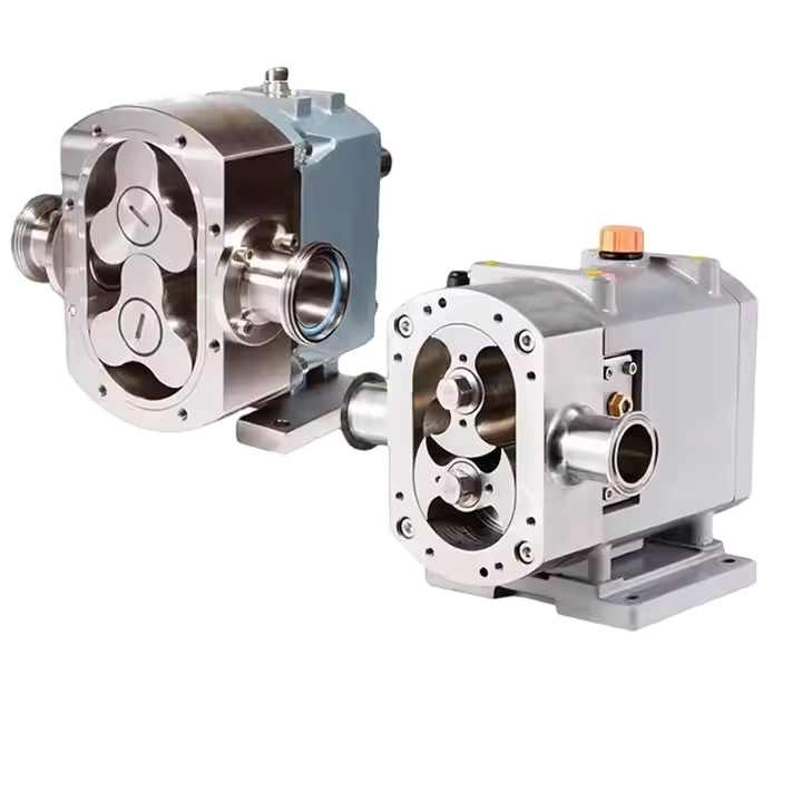 Stainless Steel Rotary Lobe Pump - High Viscosity Transfer