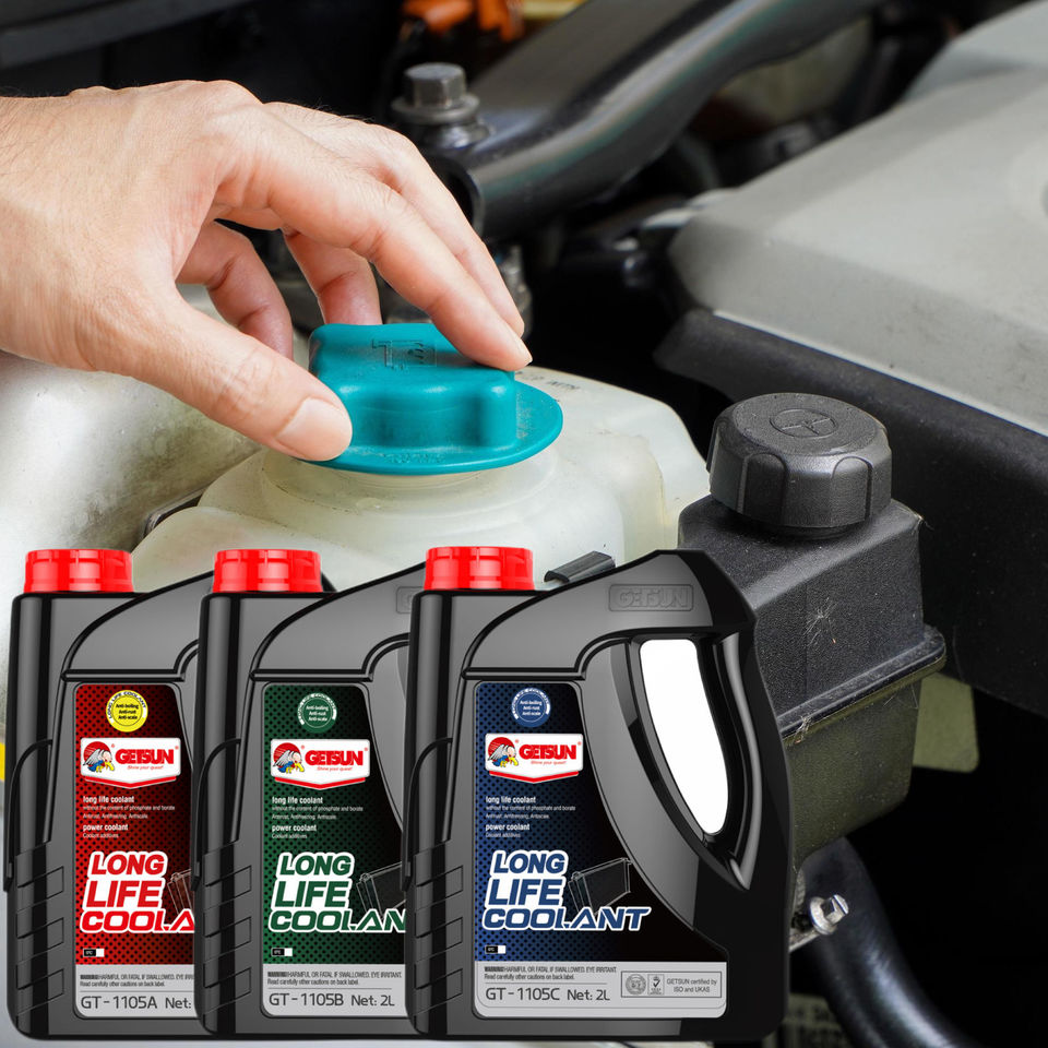Getsun Car Antifreeze - Long Life Coolant for Efficient Cooling