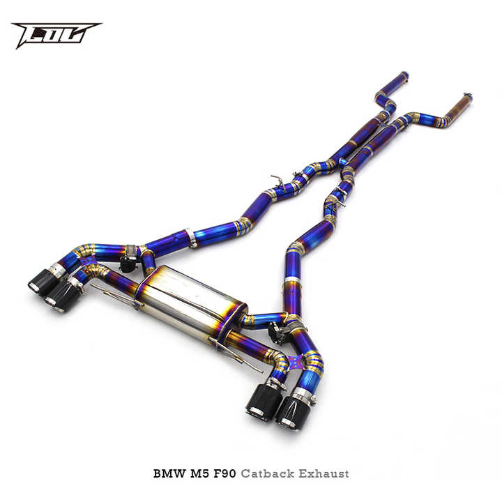 COC Catback Exhaust for BMW M5 F90 M850i M8 F92 4.4T 2018-2023 High ...