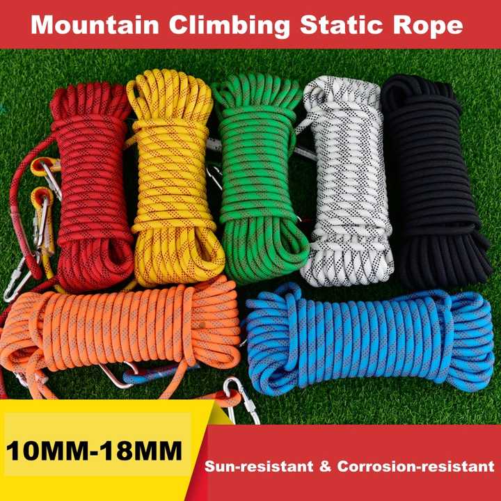 Durable Braided Rope - Perfect for Outdoor Tent & Climbing