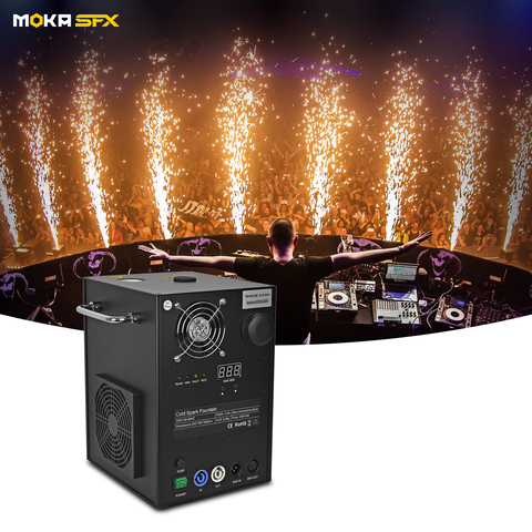 Cold spark machine Usa 2pcs With dmx 750w wedding party stage cold ...