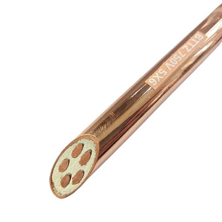 750v Copper Sheathed Copper Conductor Mineral Insulated Cable Bttz ...