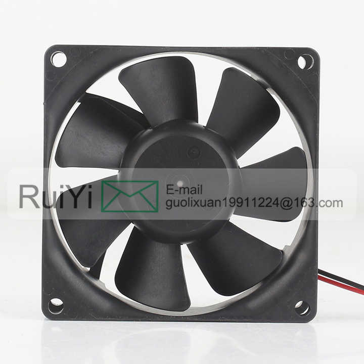 Original Nidec 12V 48V DC 24V 0.12A AC EC 8025 8025 8CM Servo Frequency Converter Enclosure Two ...