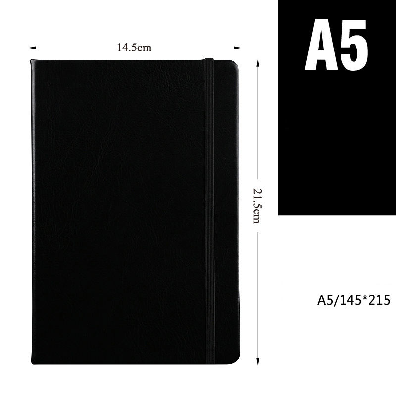 Leather Agenda 2024-2025 B5 Notebook - Customizable Journal