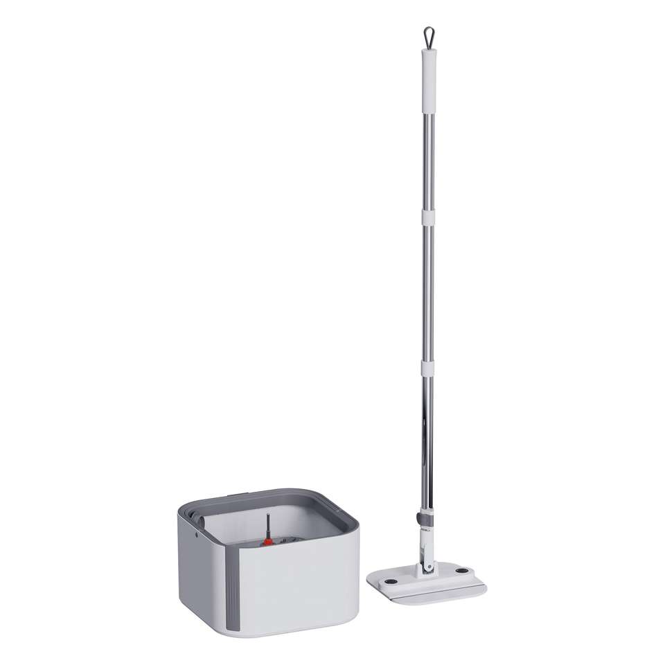 Spin Mop and Bucket Set Clean and Dirty Sewage Separated Floor Cleaning ...