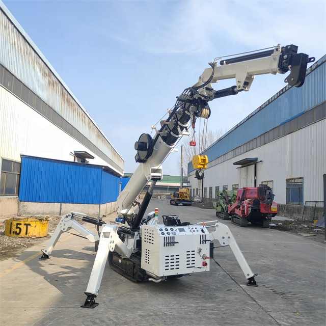 Hydraulic Telescopic Arm Mini Crawler Mobile Crane 3-ton Mini Crawler ...