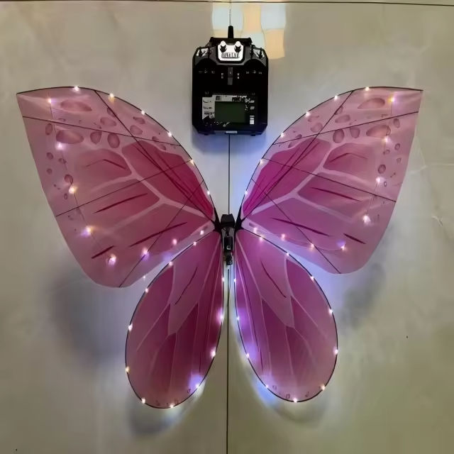 Smart LED Vintage Butterfly Drone Wireless RC Flying Lights Wedding ...