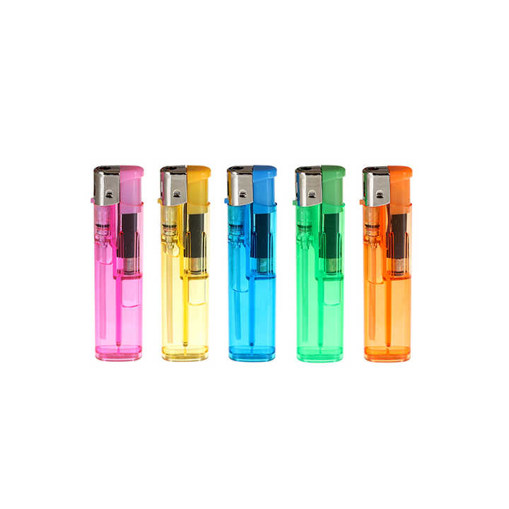 Disposable Cheap Plastic Gas Lighters Refillable Kitchen Butane Flame ...