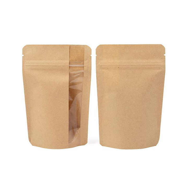 Kraft Bags - Custom Food Grade Zip Lock Packaging Pouches