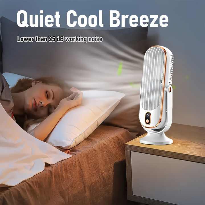 22 Ultra-low Decibel Desktop Quiet Fan USB Electric Small Handheld Mini ...