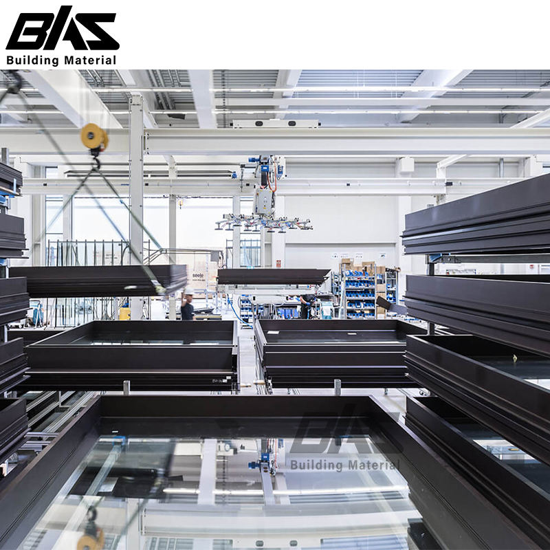 High-Performance Modern Aluminum Facade Glass Frame System Unitized ...
