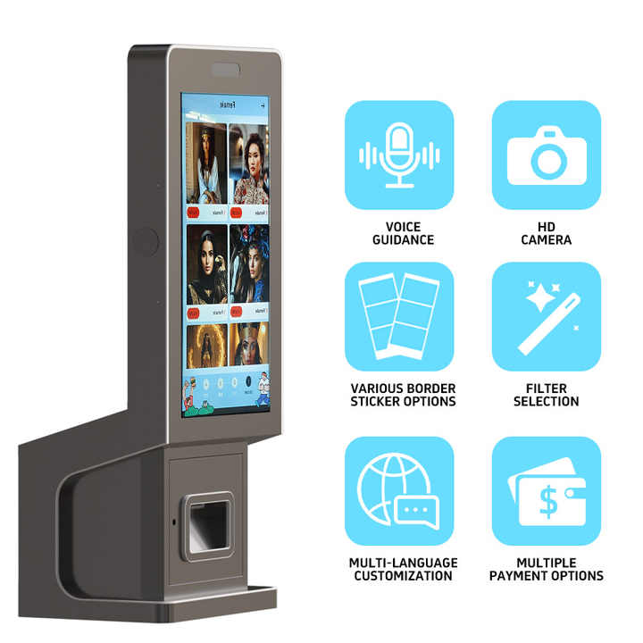 Photo Booth Passport Photo Booth Printer Vending Machine| Alibaba.com