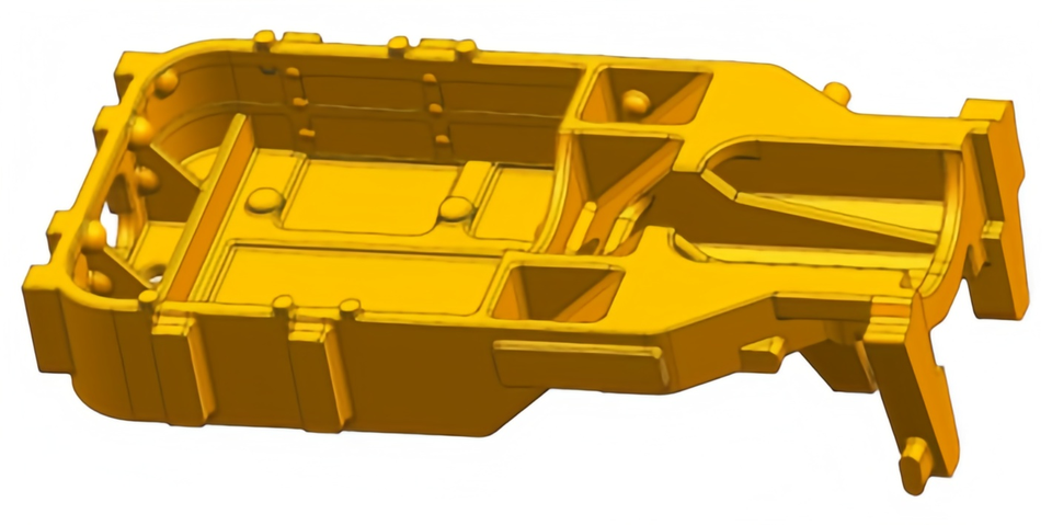 3D Printed Sand Cores for Impeller Casting Moulds