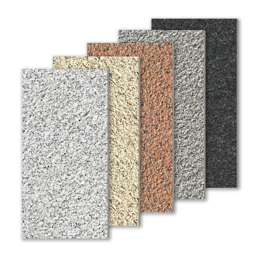 Outdoor Flamed Facade Pavers 600X300mm Anti-slip Granite Texture Paving ...